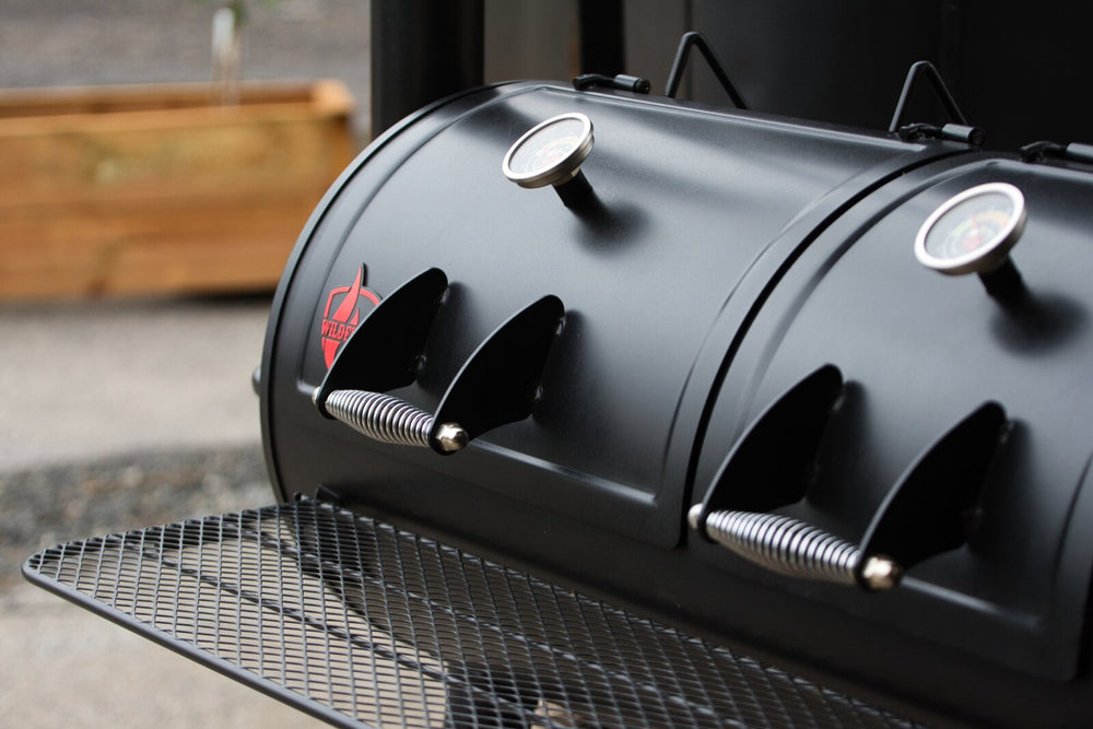 Heavy Duty Offset Smoker Wildfire Longhorn and Pitmaster Pack ...